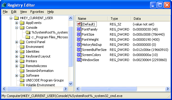 Hkey_current_user Keyboard Layout Preload RegCool HelpFile