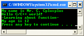 The C language tutorial on main() and printf() family functions with C program examples ...