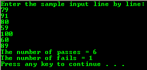 The practice on how to use the C repetition constructs like if, if-else and if-else-if to ...