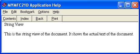 The MFC programming tutorial in designing and creating the Windows context sensitive help