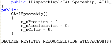 The Spaceshipsvr ActiveX C++ project and program example in using and developing the Active ...
