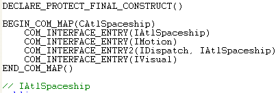 The Spaceshipsvr ActiveX C++ project and program example in using and developing the Active ...