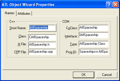 Exploring the Visual C++ IDE in building the Windows ATL COM project using C++ codes and MFC library