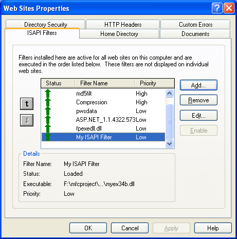 A tutorial on how to design, use and build the ISAPI filter application for Windows IIS web ...
