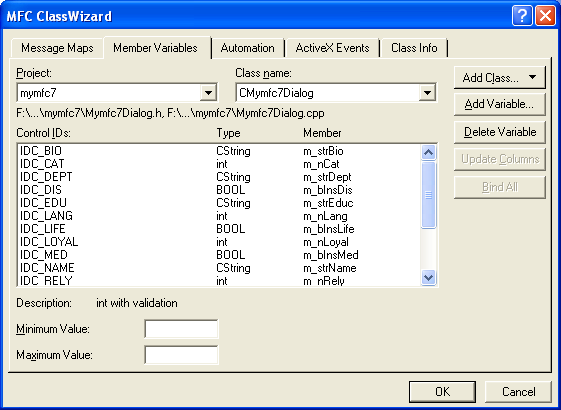 A tutorial on building the Modal Dialog and using the Windows Common Controls of the MFC ...