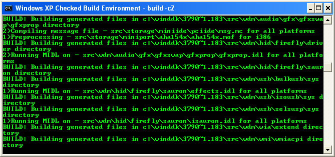 More on how to install Microsoft Windows Driver Development Kit (DDK ...